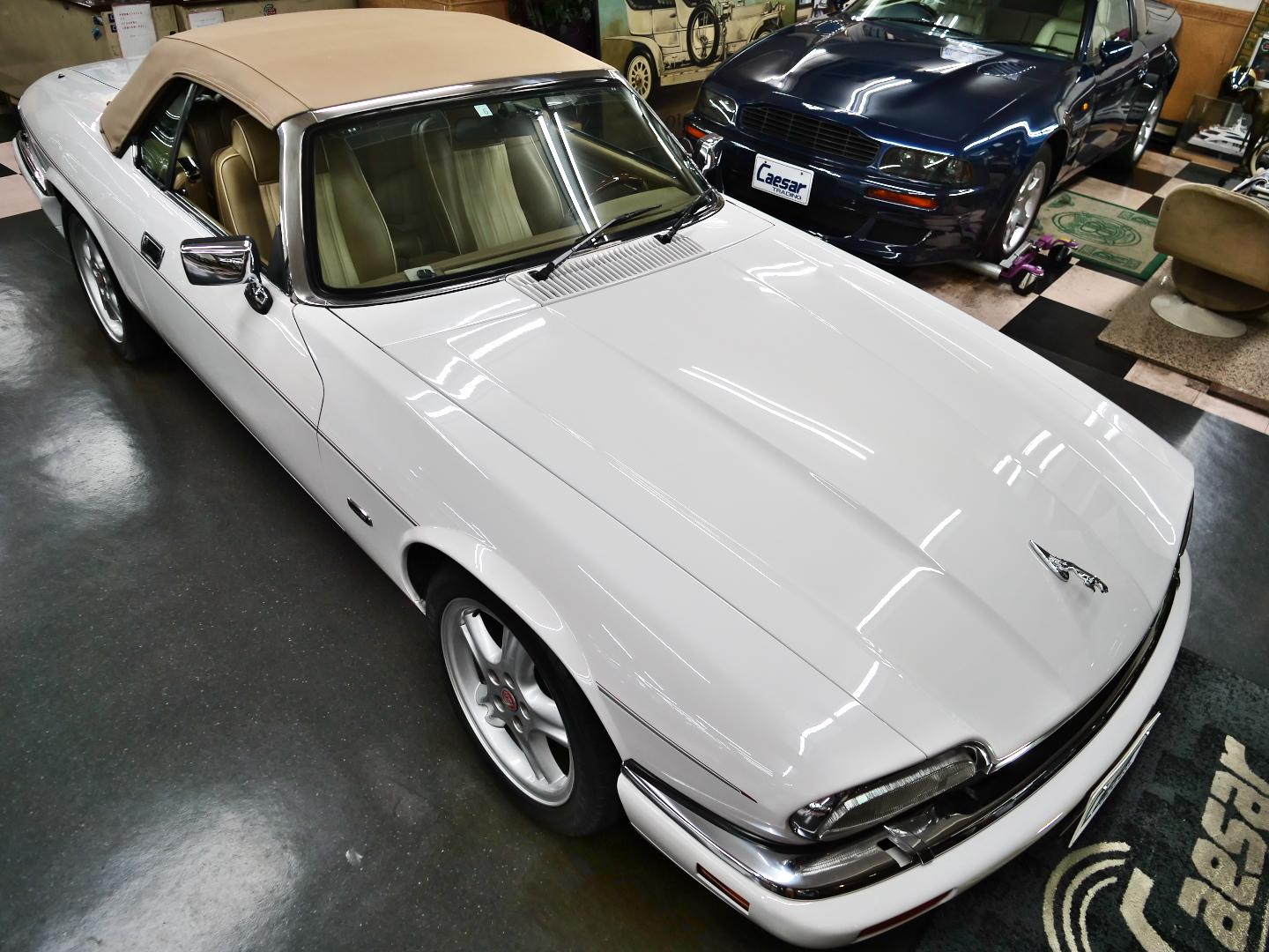 ブログ内「検察」欄に「95’XJSコンバ」 で、